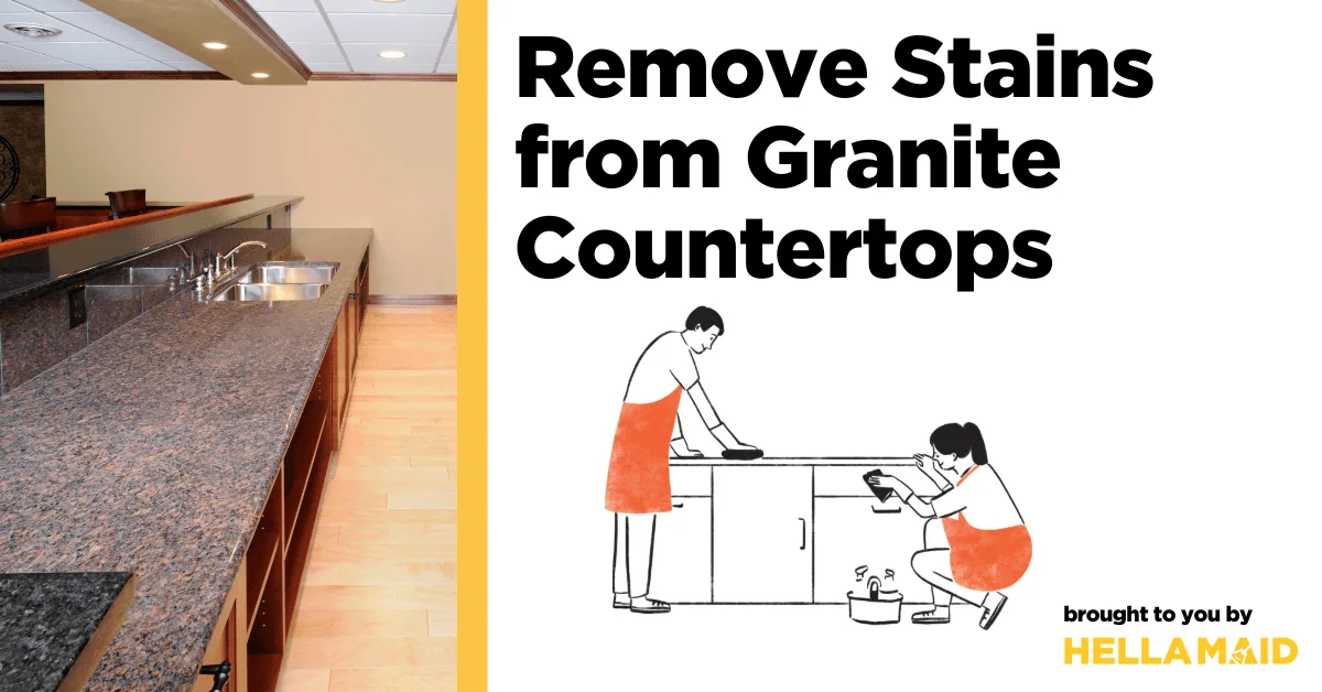 Remove Stains From Granite Countertops: 7 Best Cleaning Methods That ...